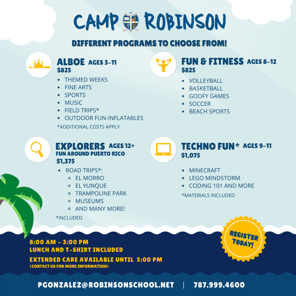 Summer fun at Camp Robinson 2023! - Robinson School